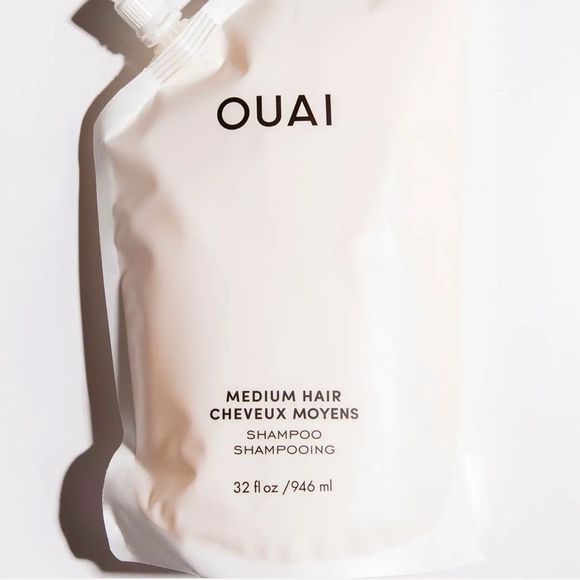 OUAI | Hair | Ouaimedium Hair Shampoo Refill Pouch 32oz Wash Your Way ...